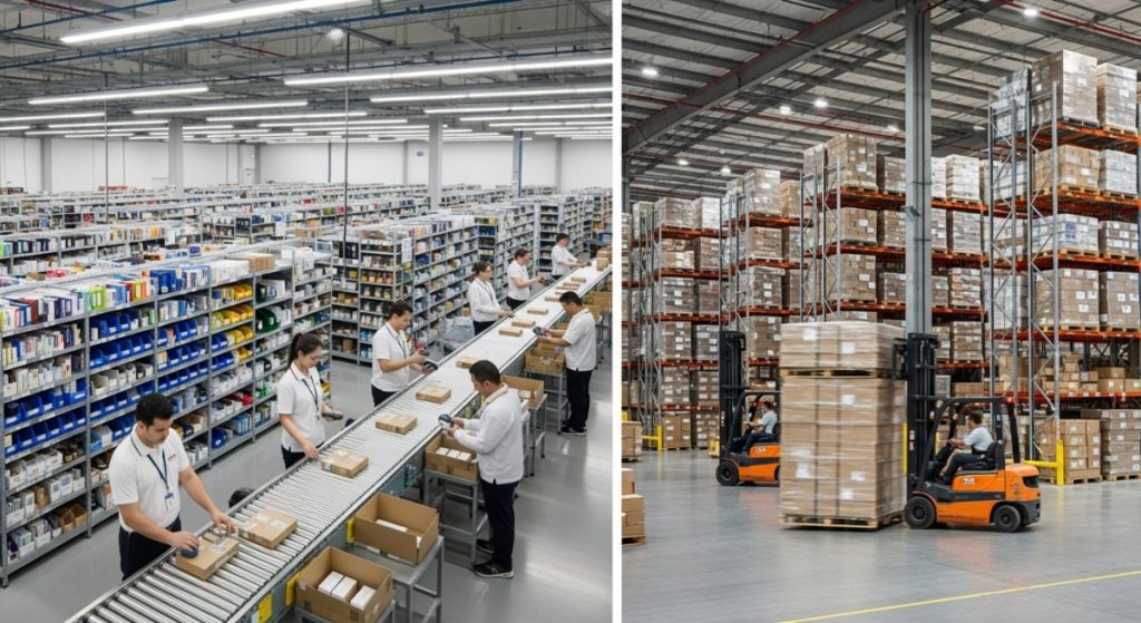 Fulfillment center vs distribution center: 8 key differences